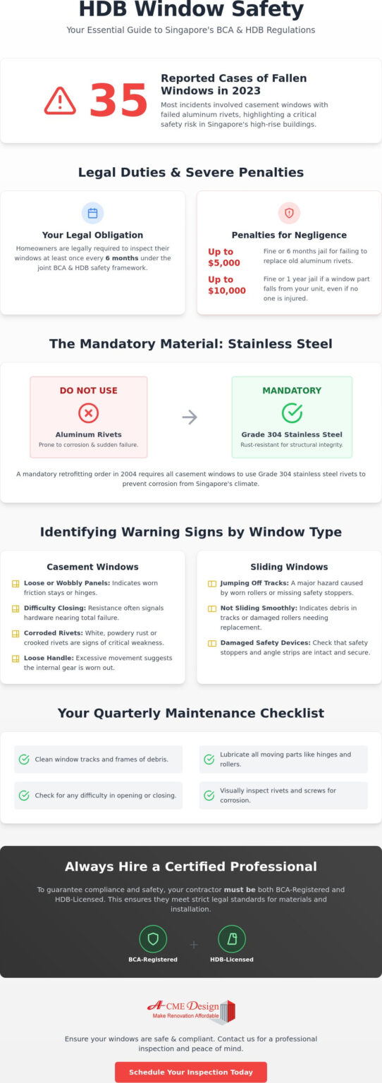 HDB & BCA License Contractor. How to Master hdb window safety ...